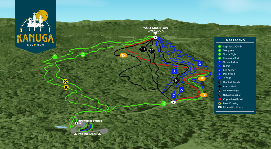 Trail Map | Ride Kanuga